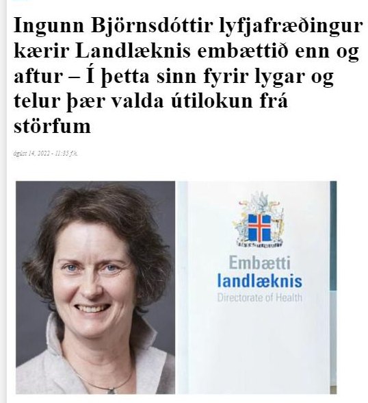 Ingunn Björnsdóttir, dósent í lyfjafræði við Óslóarháskóla - Bóluefnin ...